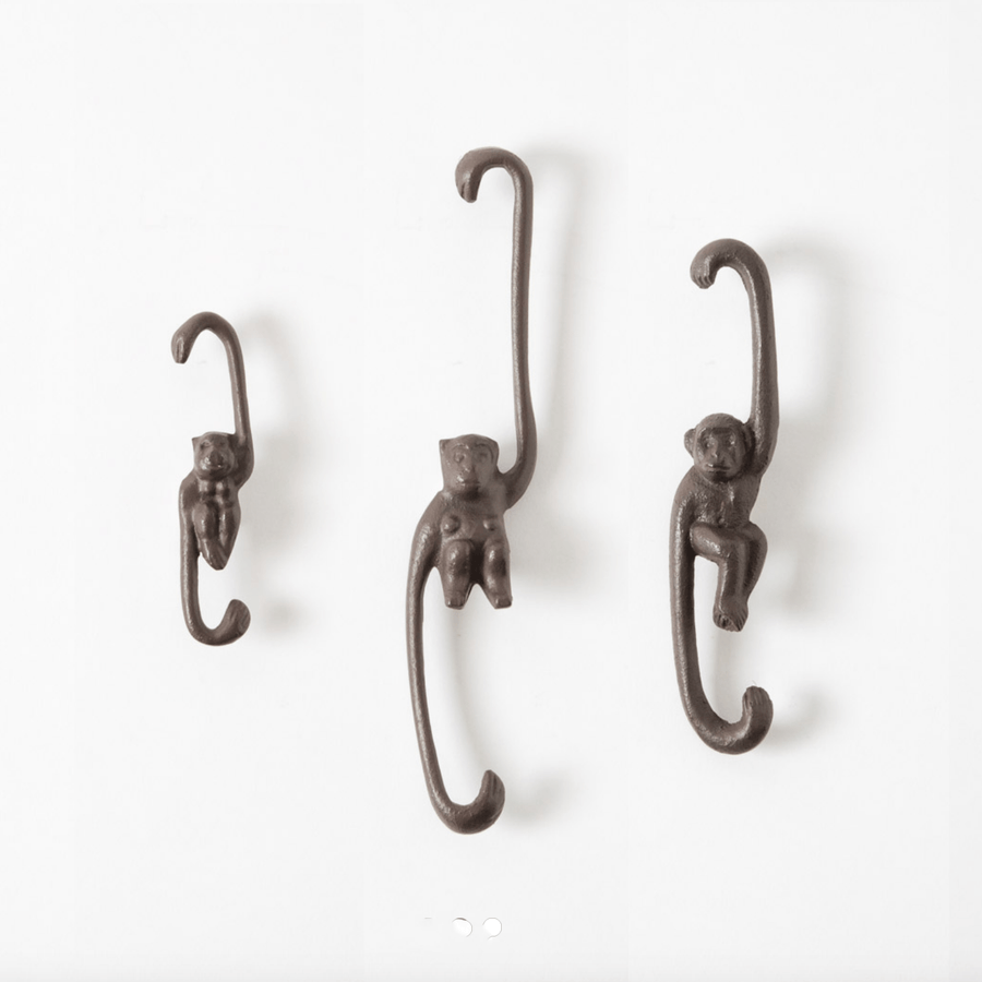 Cast Iron Monkey Hook — Large | Sumitani Saburo Shoten | Wabi Sabi Shop ...